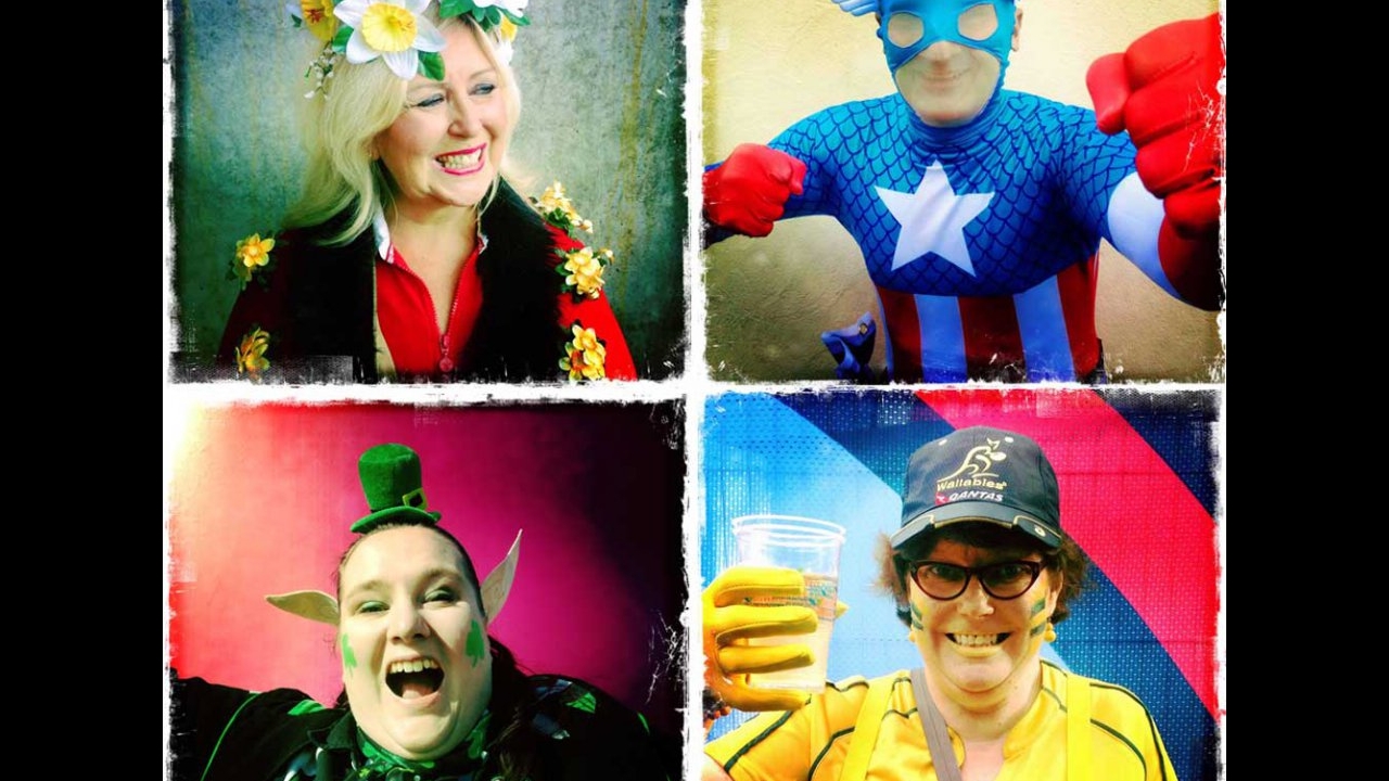 Fans de rugby au hasard de la foule | Making-of